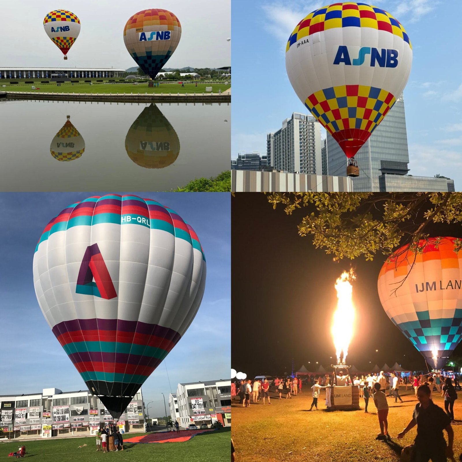 Hot Air Balloons in Malaysia | Rentals, Tethered Rides & Advertising